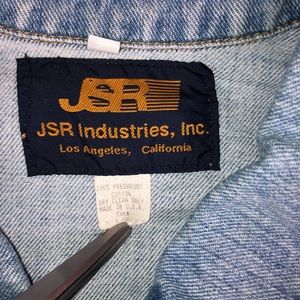DIRECTV | Jackets & Coats | Vintage Directv Denim Trucker Work Jsr ...